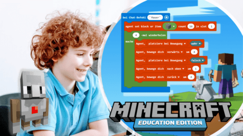 Minecraft Code & Create | Online Winter Camp | DaVinciLab